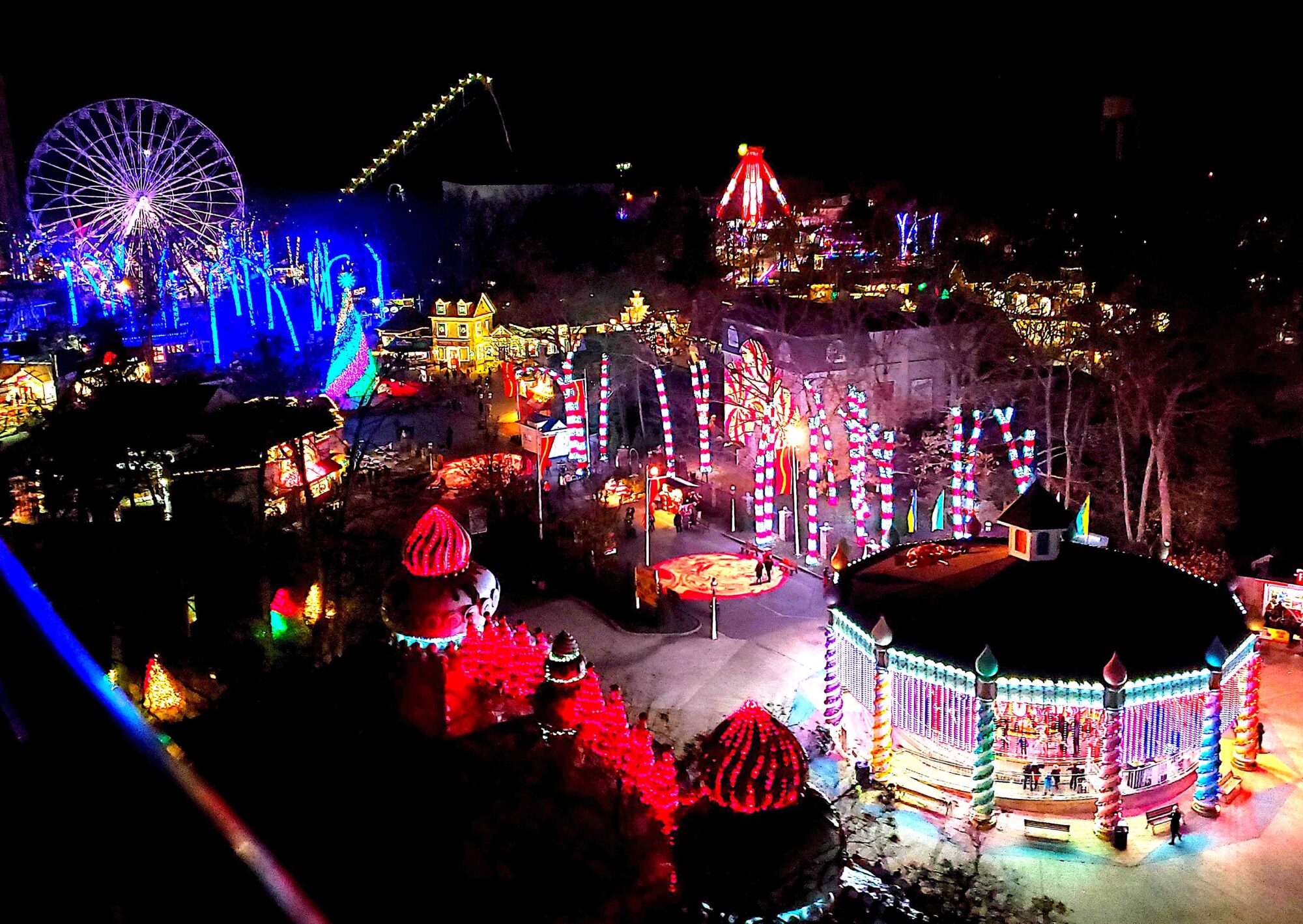 Six Flags’ Holiday in the Park delivers safe holiday thrills - Park ...