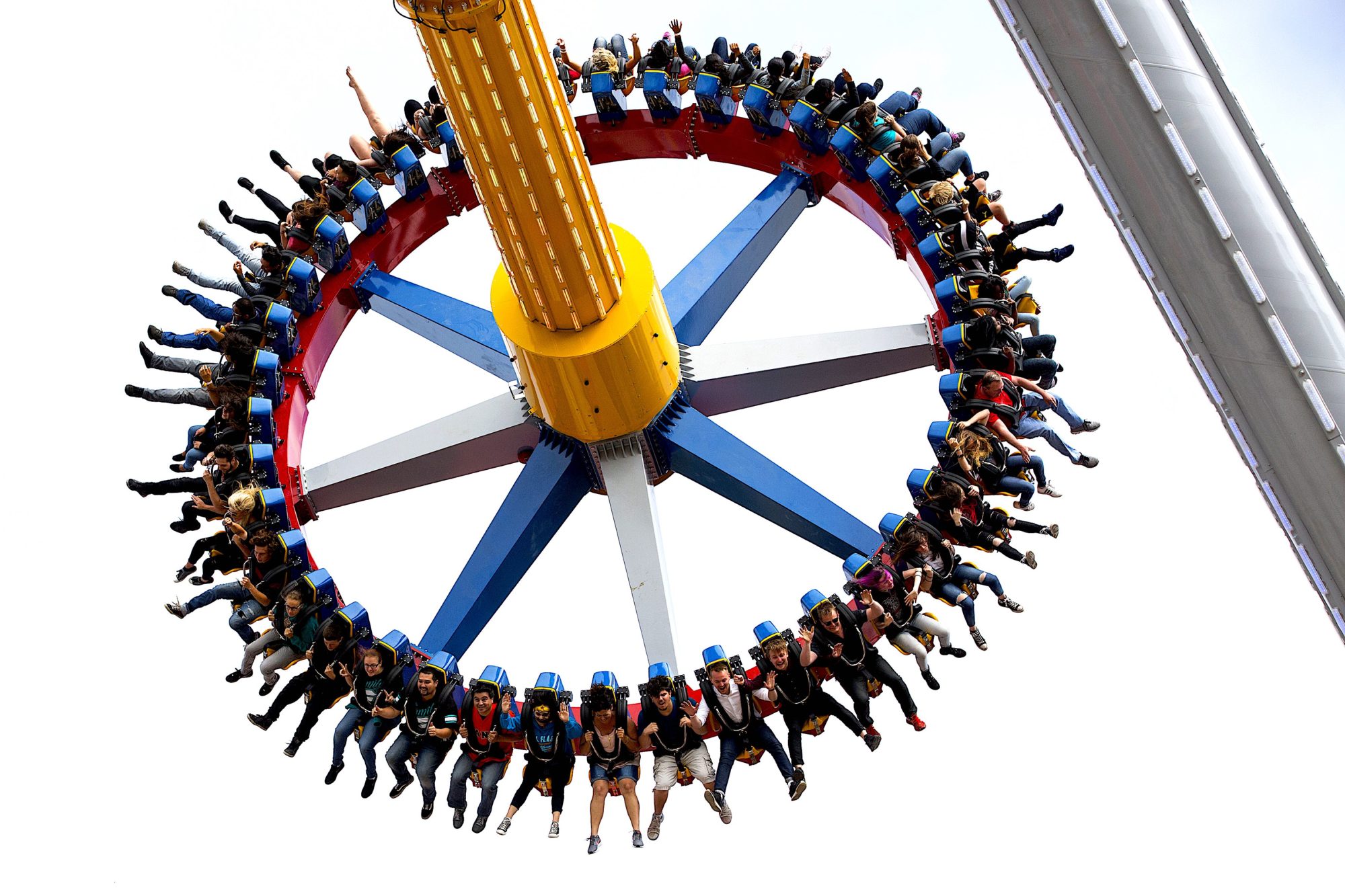 World’s tallest pendulum ride opens at Six Flags Great Adventure - Park ...