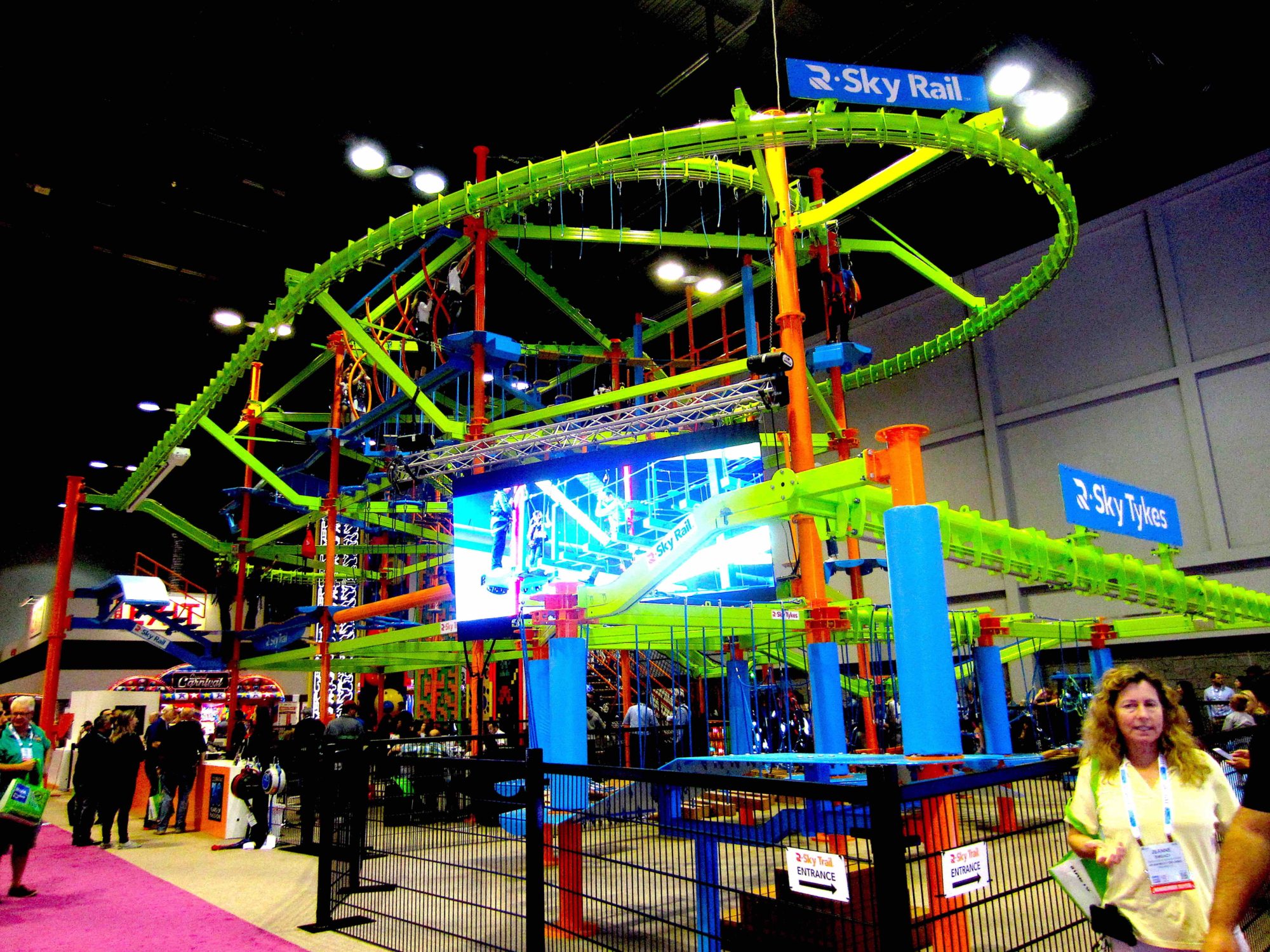 Ropes Courses introduces curves on Sky Rail - Park World Online