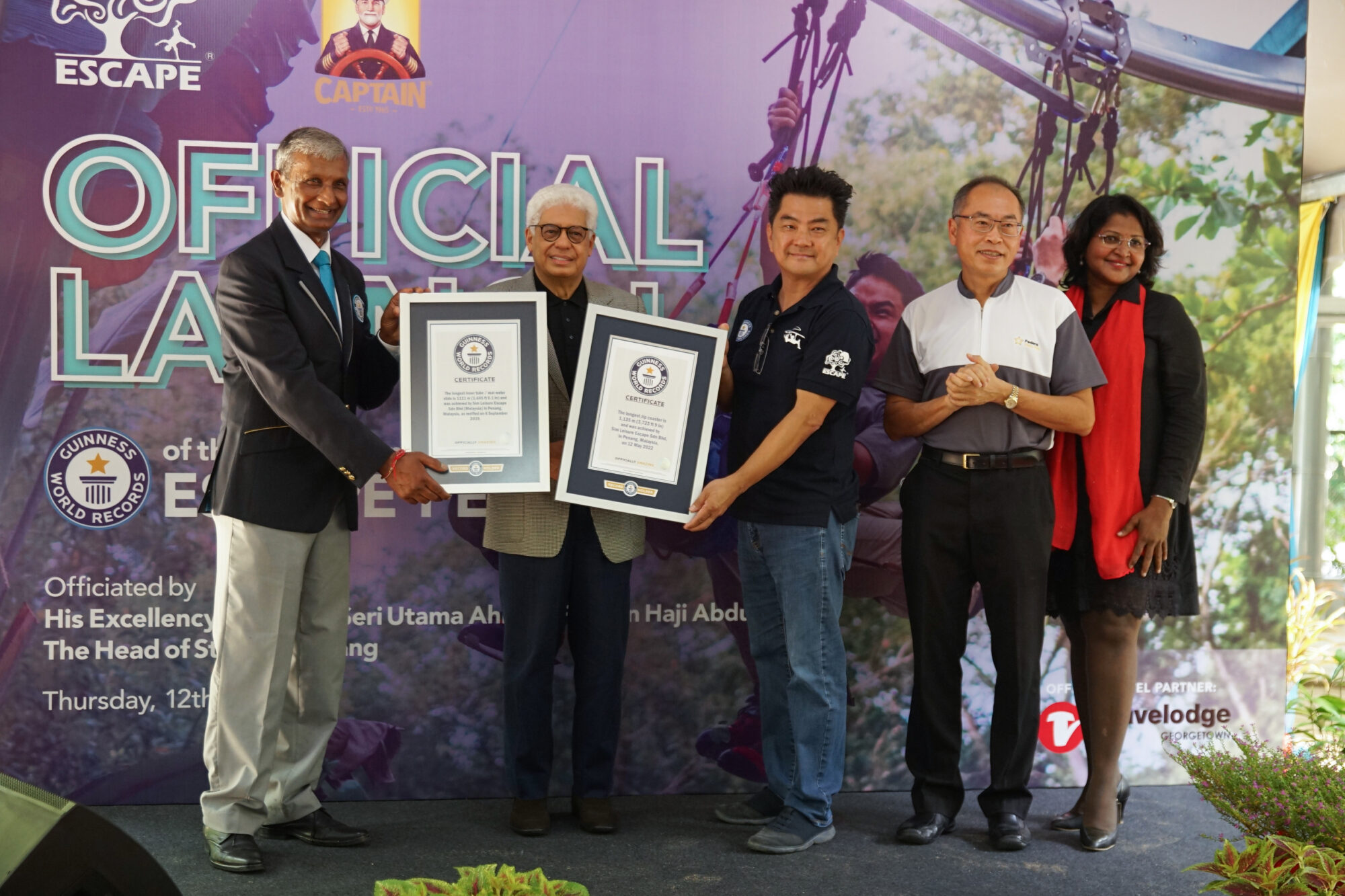 World's longest zip coaster launches at ESCAPE Penang - Park World Online